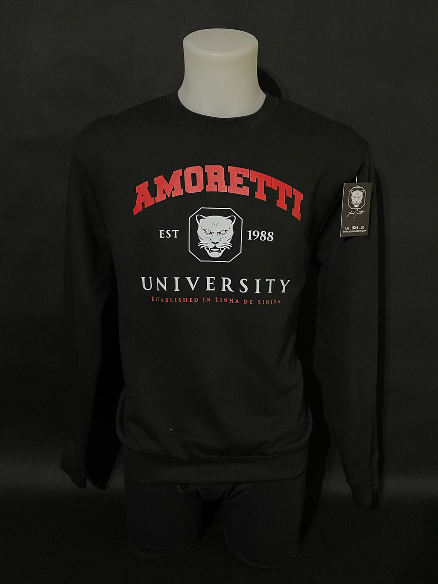 Jesus Amoretti | Amoretti Logo Black Sweater