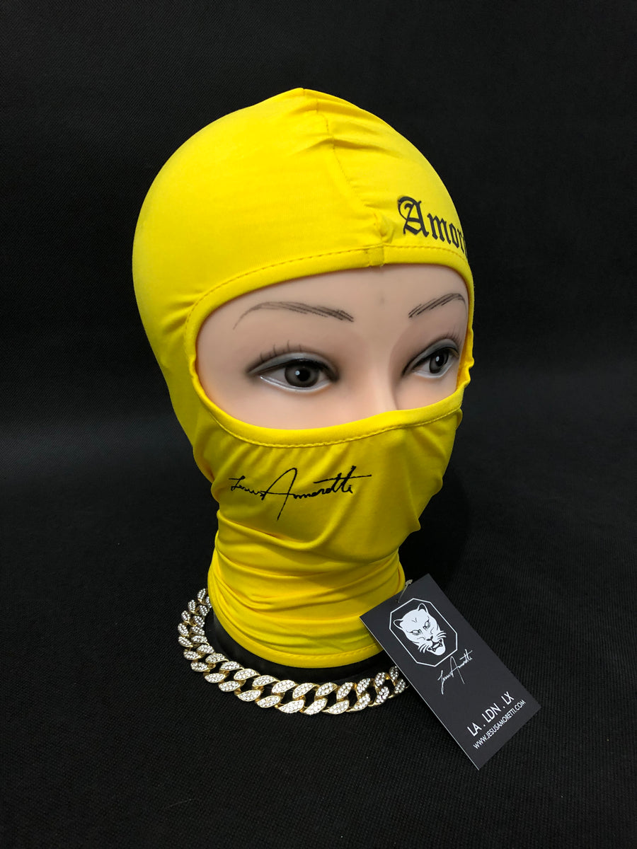 Jesus Amoretti | Balaclava Classic Amoretti Yellow