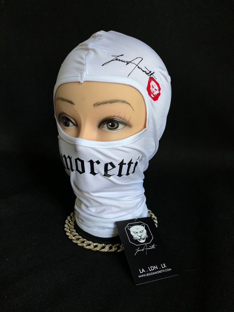 Jesus Amoretti | Balaclava Amoretti White