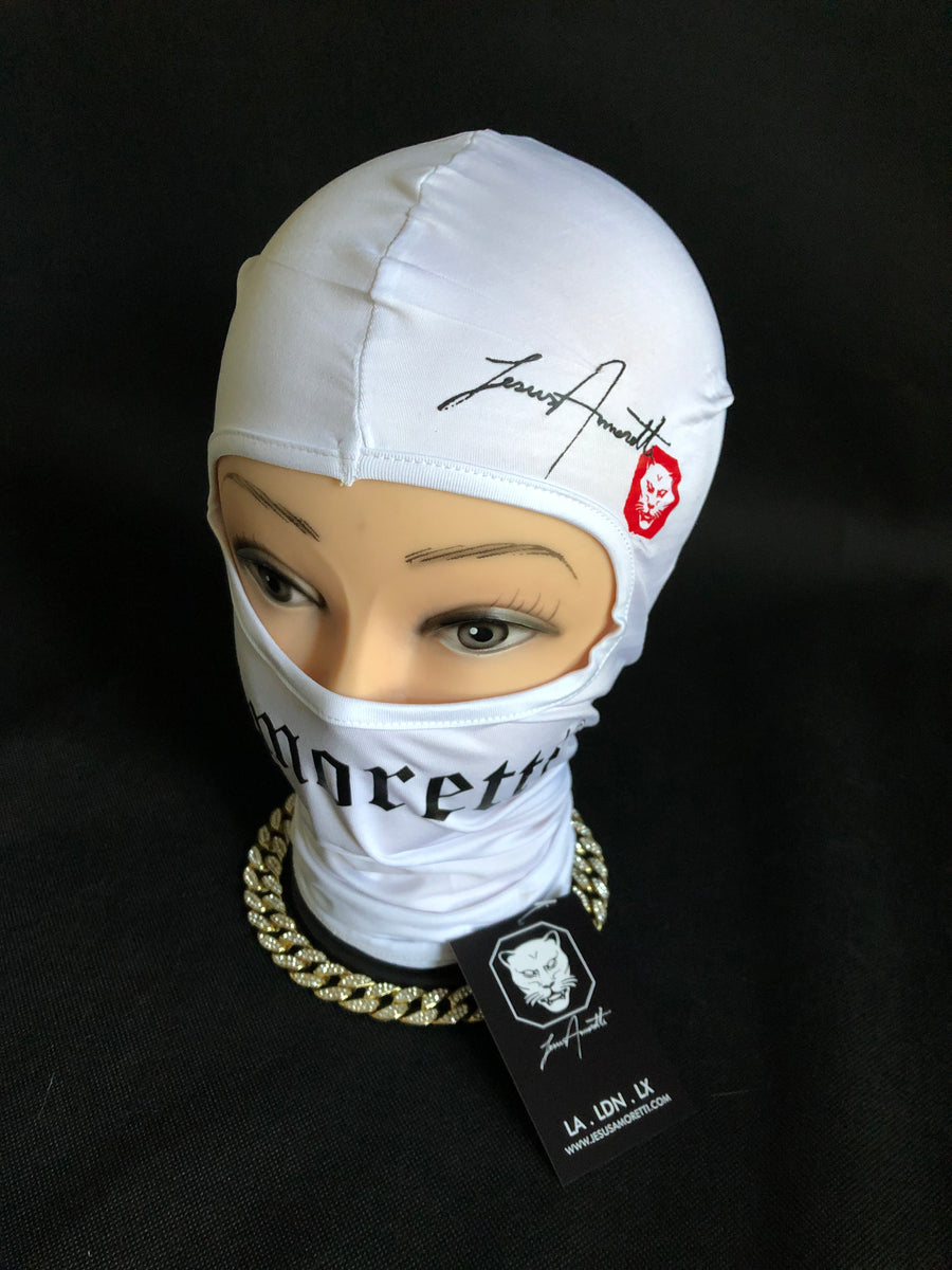 Jesus Amoretti | Balaclava Amoretti White