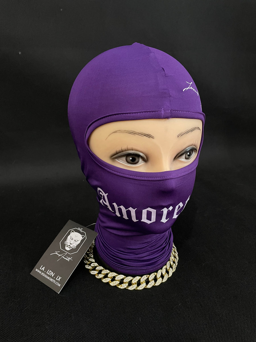 Jesus Amoretti | Balaclava Amoretti Roxa